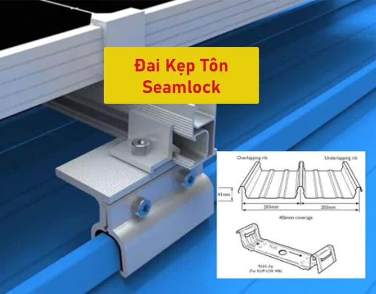 Đai Kẹp Tôn Seamlock Là Gì? Giá Phụ Kiện Tôn Seamlock Rẻ #1